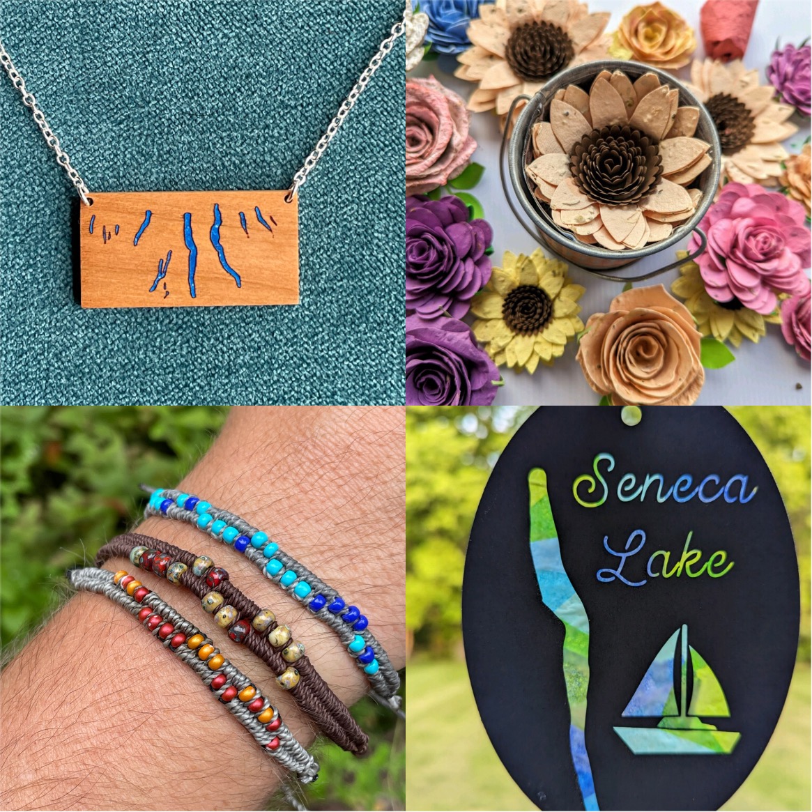 Handcrafted goods for the home, garden, and family